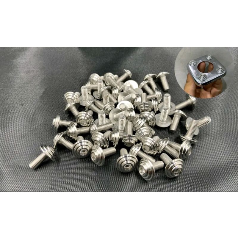 Yamaha Mio Tank Float Bolt (4 Pieces) | Shopee Philippines