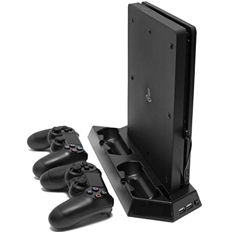 Sony Playstation PS4 PS4 FAT SLIM PRO DOBE multifunction fan cooling ...