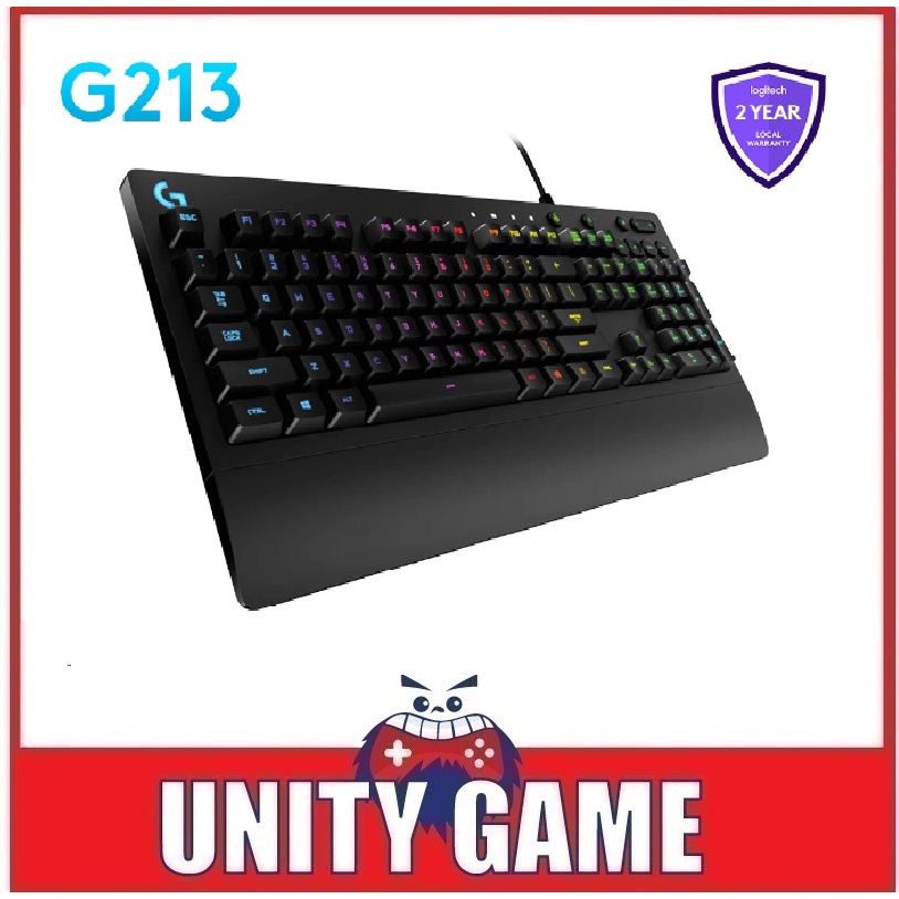 Logitech G213 Prodigy RGB Gaming Keyboard | Shopee Philippines