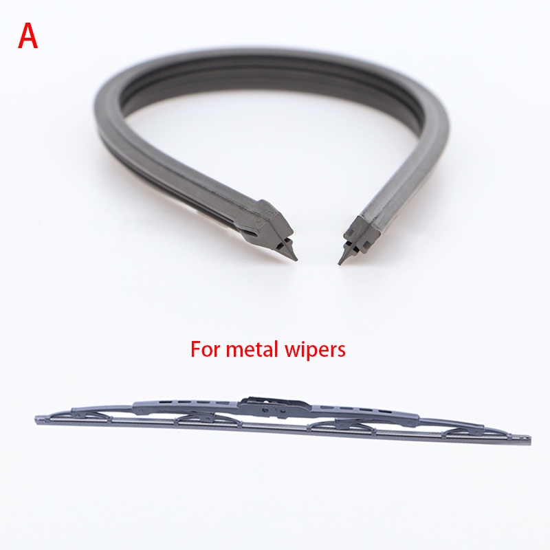 1PCS Car Wiper Refill Rubber For Metal Wiper 14"-28" 6mm Wide | Shopee ...