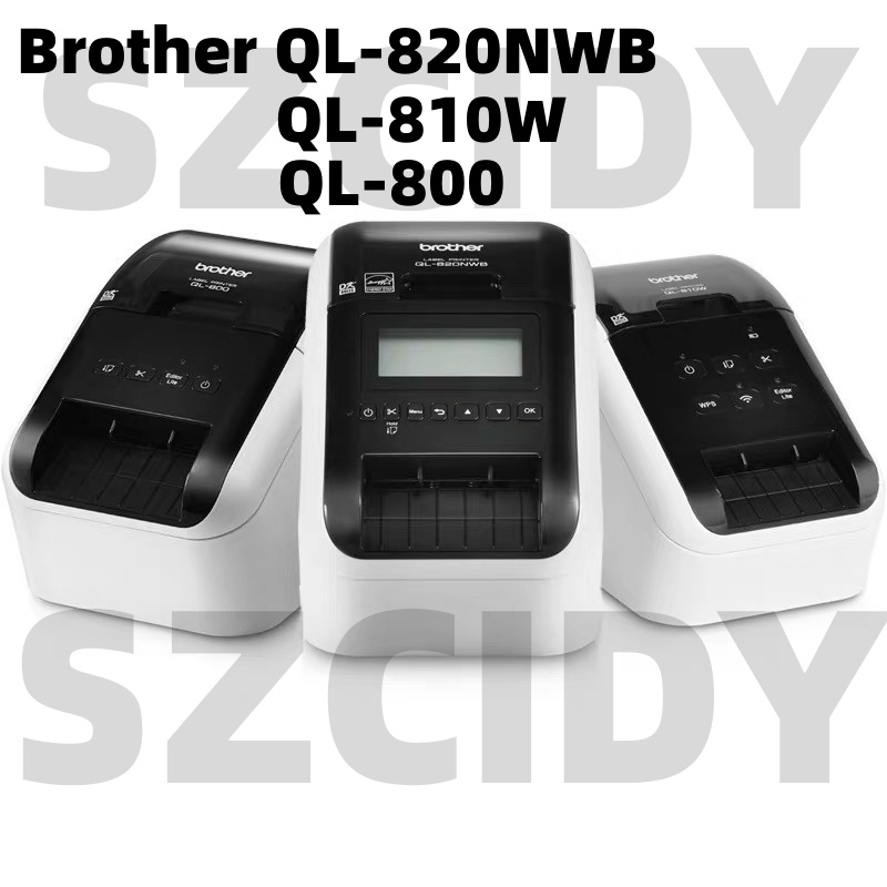Brother QL-820NWB/ QL-800 /QL-810W Professional Ultra Flexible Label ...