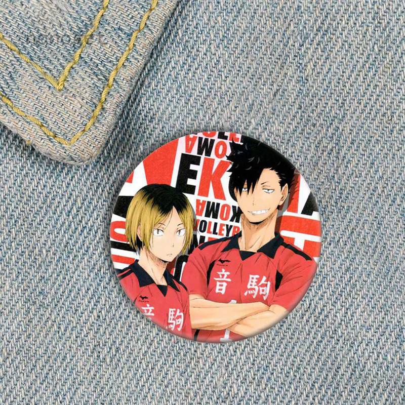 berty liberty Liberty HAIKYUU - Brooch mini badge Hinata Kageyama Kuroo ...