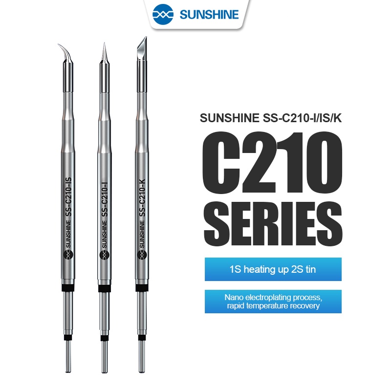 SUNSHINE C210 Integrated Soldering Iron Tips Heating Core Efficient ...