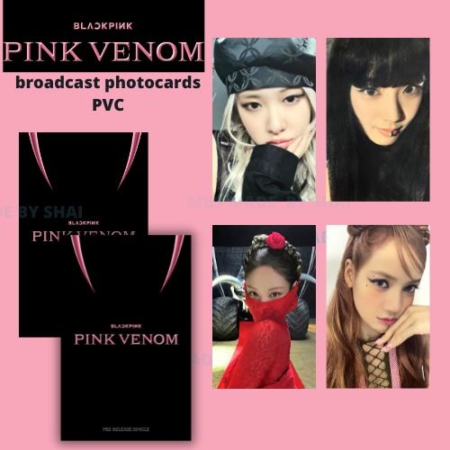Blackpink Pink Venom photocards fanmade | Shopee Philippines