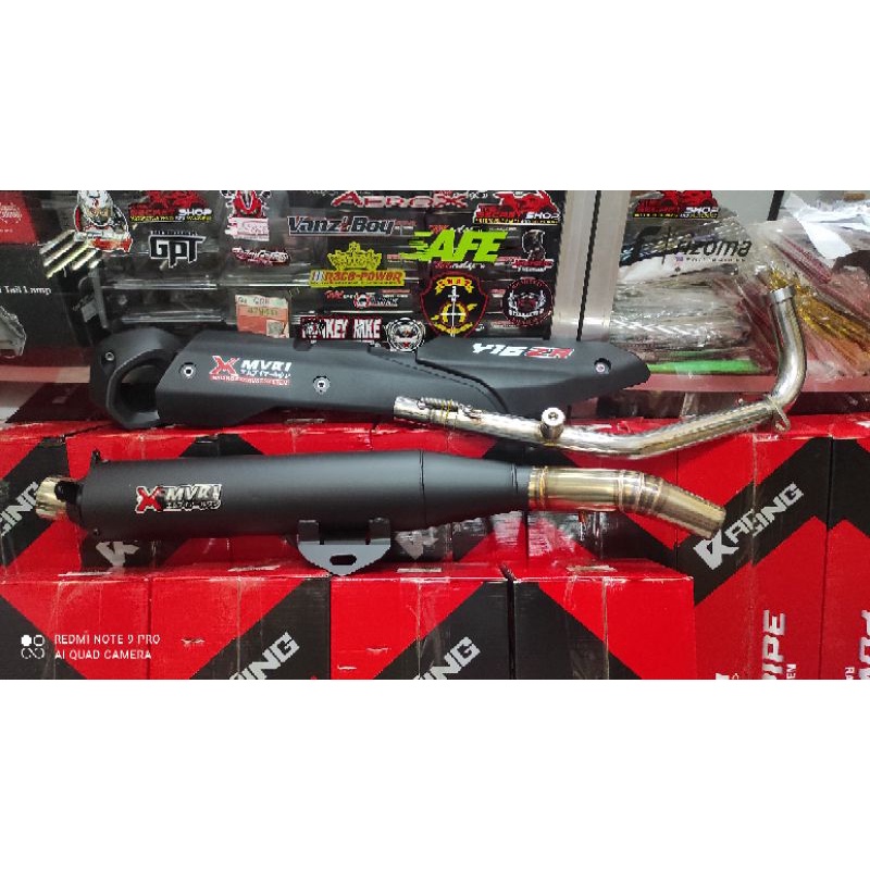 MVR1 PIPE FOR SNIPER 155( adjustable sounds) | Shopee Philippines