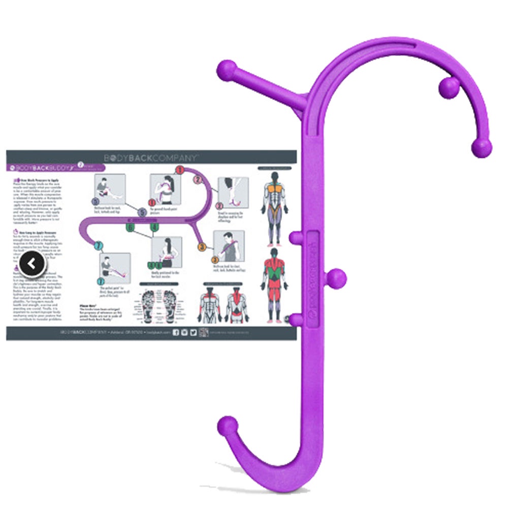 Trigger Point Self Massage Stick Hook Back Massager Handheld Massage ...