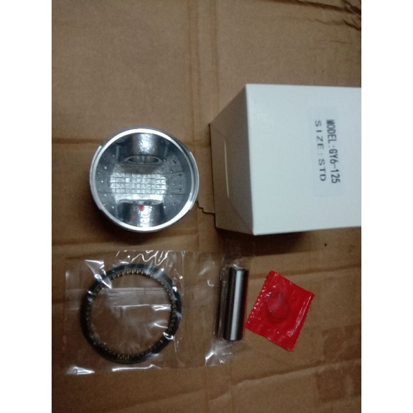 Rusi sc125 gala/ royal /venus piston kit standard 52.5mm/pin 15mm ...