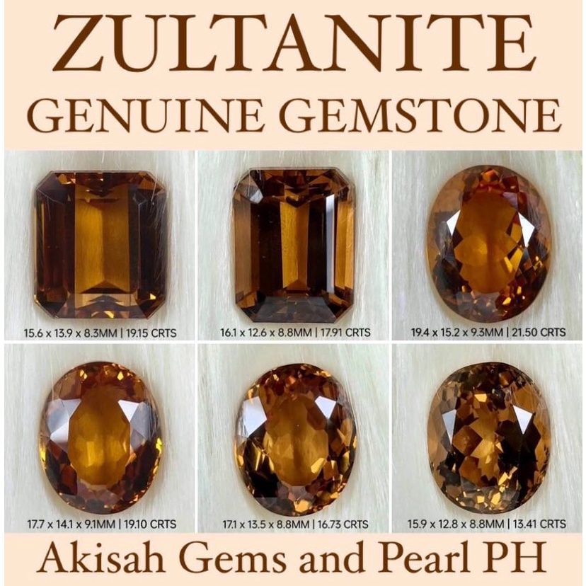 ZULTANITE (COLOR CHAGING) - GENUINE GEMSTONE. GRADE AAA. LOOSE STONE ...