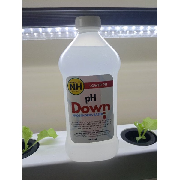 Nutrihydro ph down 500ml (phosphorus based) | Shopee Philippines