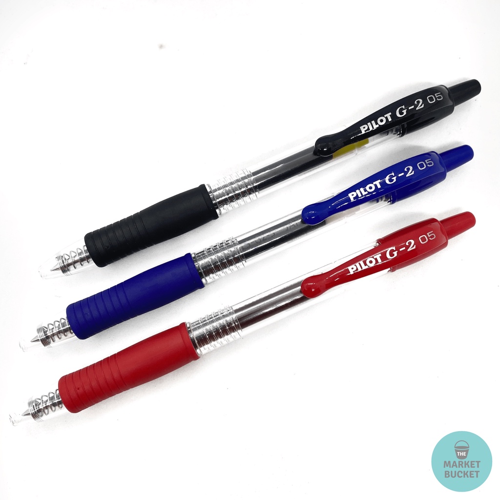 Pilot G-2 Retractable 0.5/0.7/1.0 Gel Pen | Shopee Philippines