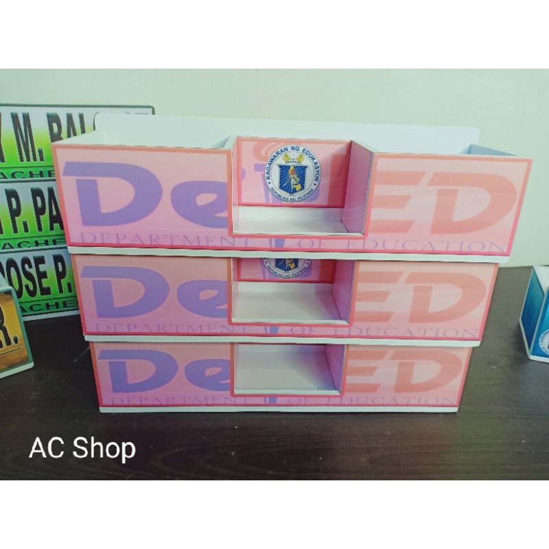 CUSTOMIZE TEACHER NAME TABLE IN STICKER SINTRA BOARD 12" | Shopee ...