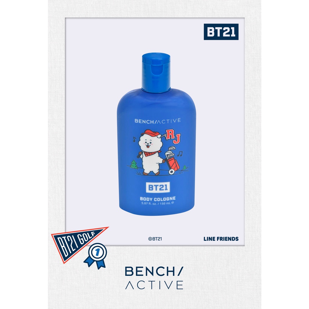 CQB0150E - BENCH/ Active BT21 Body Cologne - RJ 150ml | Shopee Philippines