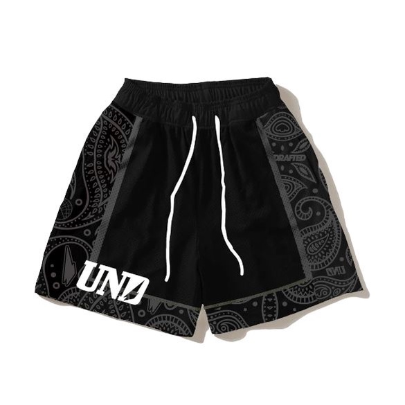 ALL LOCAL BRAND - Undrafted "BANDANA V3" Mesh Men Short (Black ...