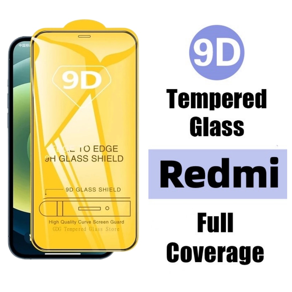 9D Tempered Glass Redmi Note 6 7 8 910 Pro max Note 6 7 8 9S 10 10S 9T ...