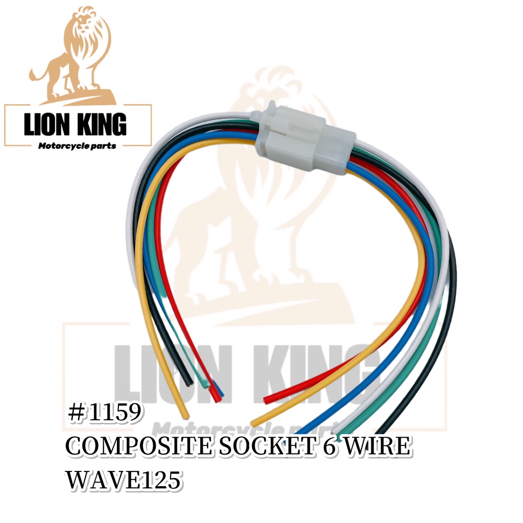 Motorcycle CDI Socket FEMALE SOCKET 6WIRES 5WIRES 4WIRES GY6-125/WY ...