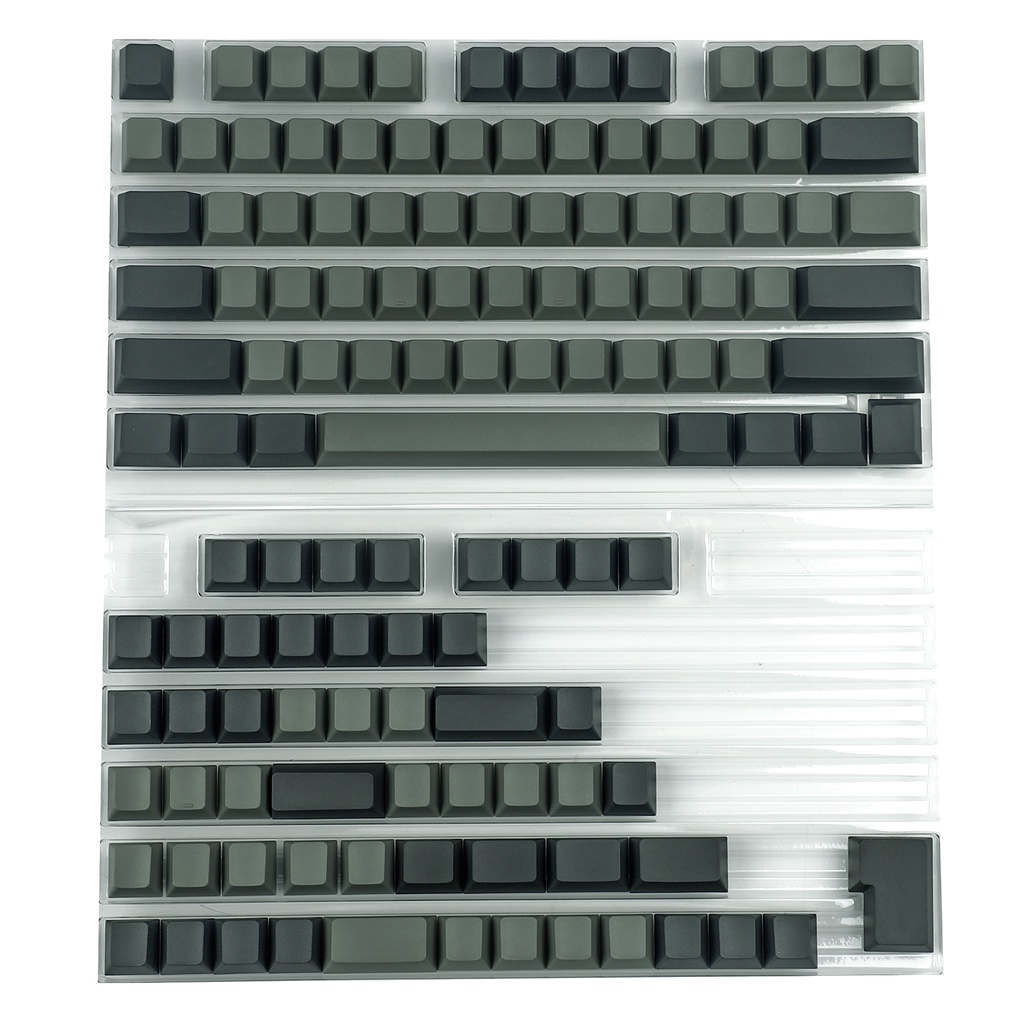 YMDK Blank 121 119 Keys Cherry Profile Black-gray White Red Thick PBT ...