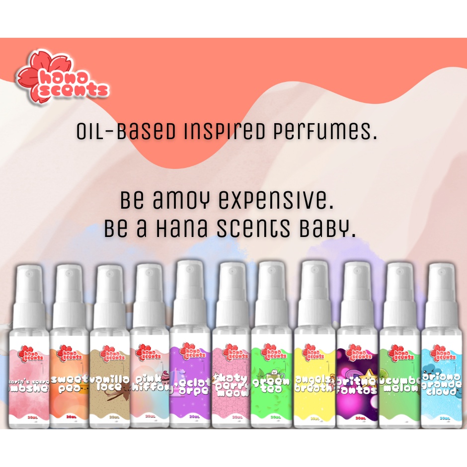 HL - Hana Scents 20ml OIL-BASED INSPIREDPERFUME SPRAY | Shopee Philippines