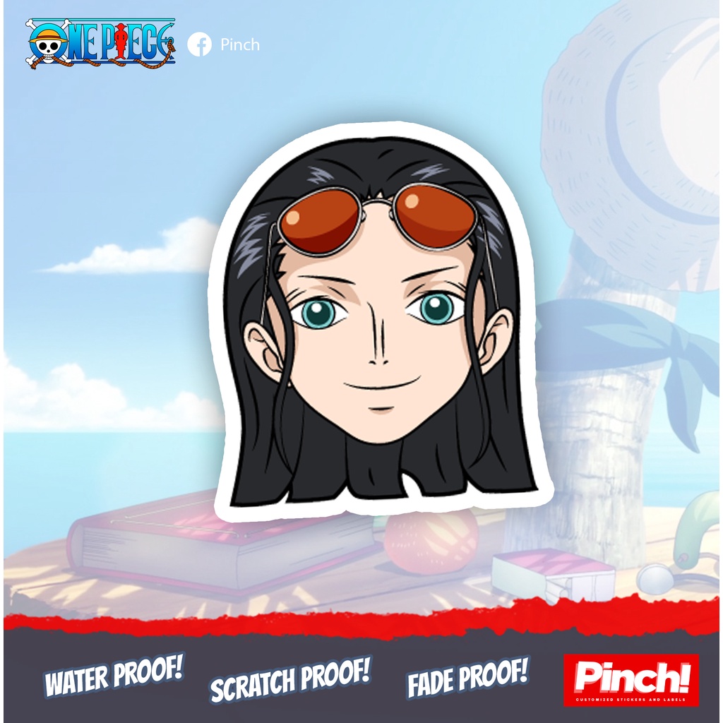 One Piece Sticker - Nico Robin 4pcs | Shopee Philippines