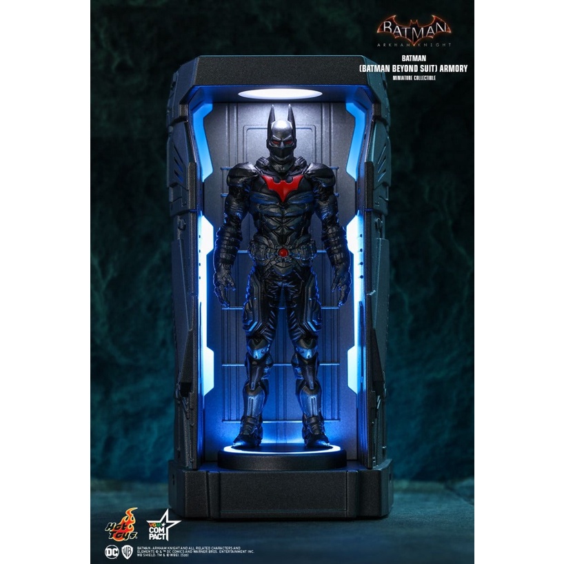 HOT TOYS BATMAN: ARKHAM KNIGHT BATMAN MINIATURE COLLECTIBLE VGMC010 1/ ...