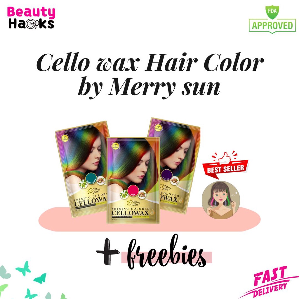 Cello Wax Hair Color by Merry Sun | Shopee Philippines