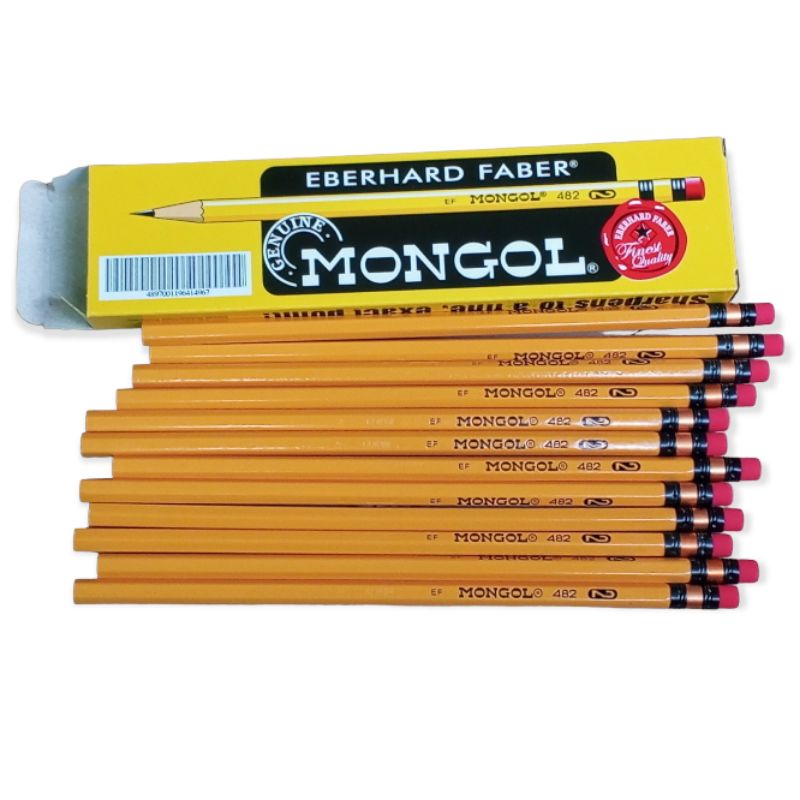 Mongol Pencil #2 Original Eberhard Faber ( #2 Medium) per piece ...