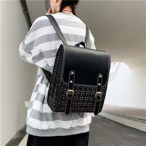 【In stock】Women Handbag Small Square Backpack Fashion schoolbag British ...