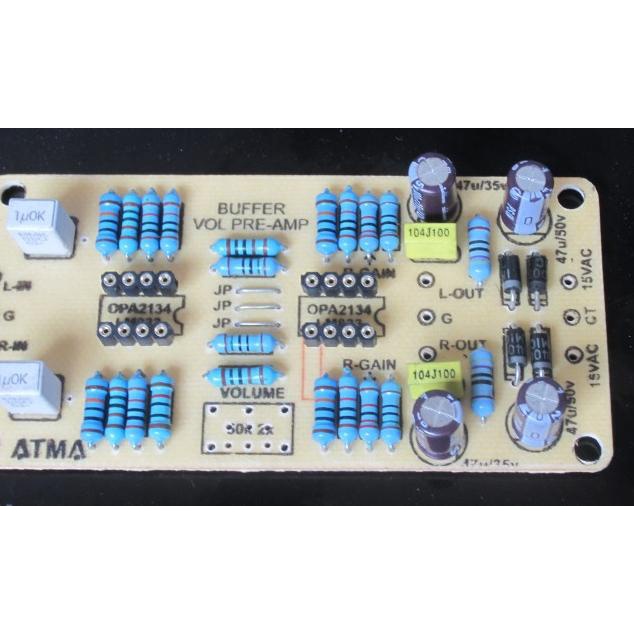 3in1 Pre-amp Buffer Volume Control For DAC, Gainclone & amp Class-A ...