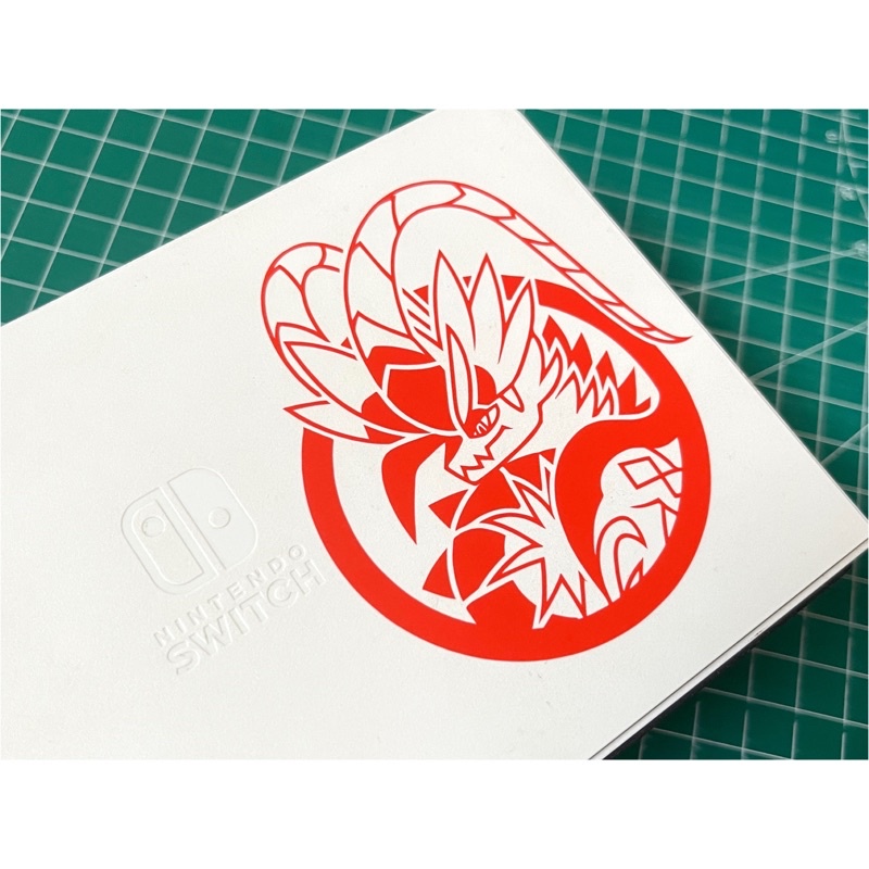 Pokemon Scarlet Violet Koraidon Cutting Sticker | Shopee Philippines