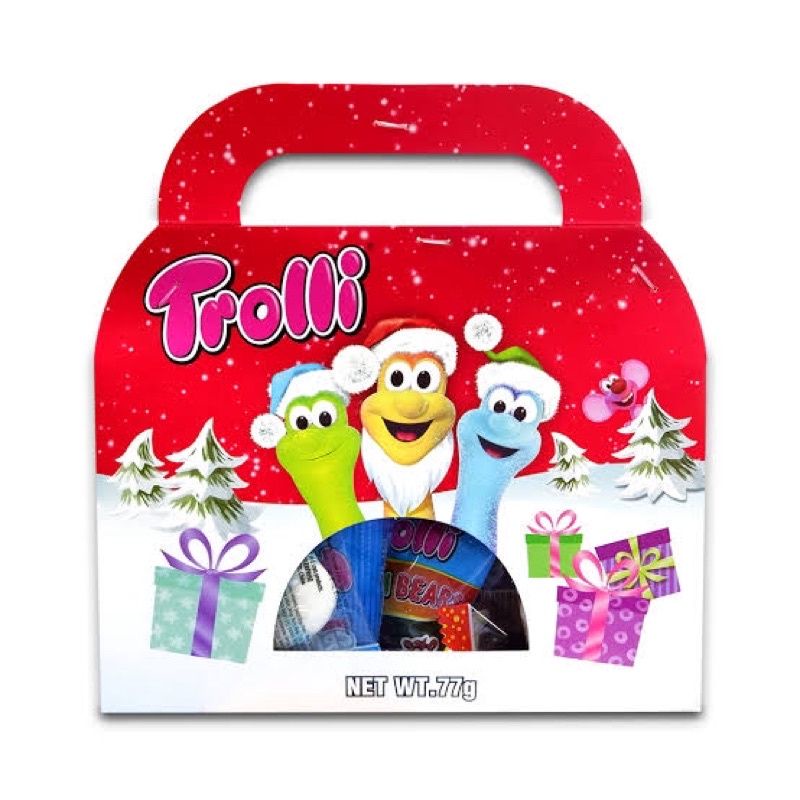 TROLLI CHRISTMAS STOCKING 76g / GIFT BOX ( Christmas candies for kids ...