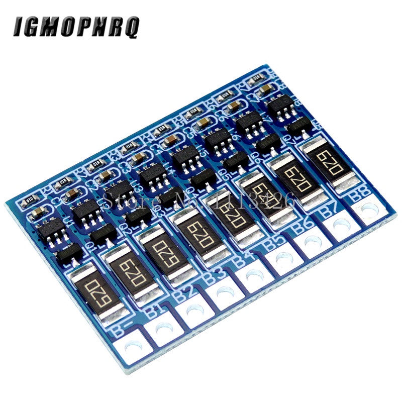 8S 4.2v li-ion balancer board 18650 li-ion balncing full charge battery ...