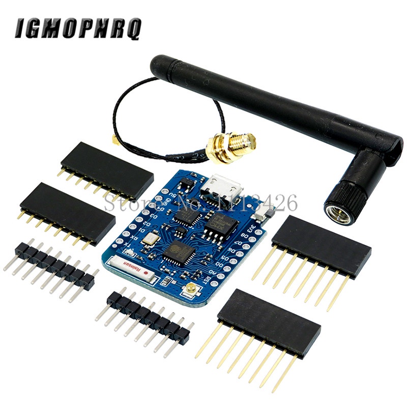 WEMOS D1 Mini Pro 4M 16M Bytes External Antenna Connector NodeMCU Based ...