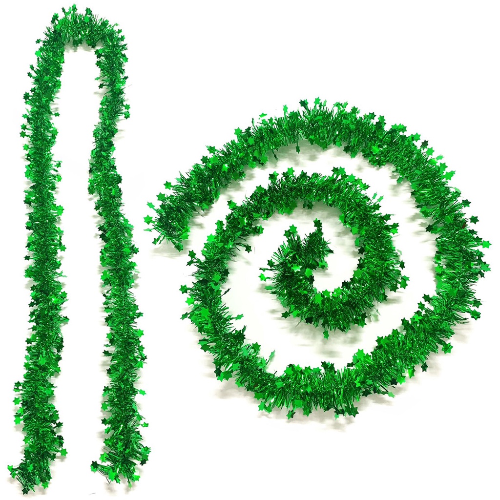 WM 1.6M christmas garland Tinsel Garlands Christmas Decoration for Tree ...