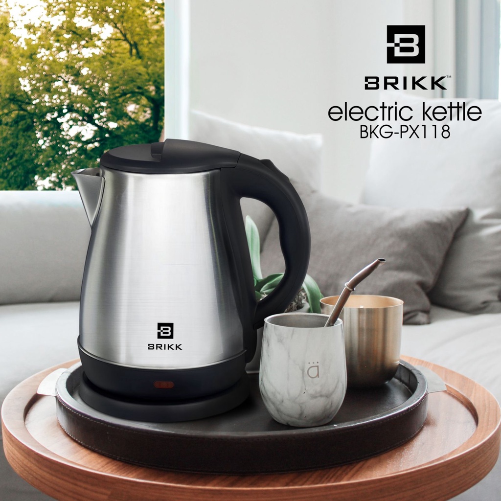 BRIKK 1.8L Stainless Steel Kettle | Shopee Philippines