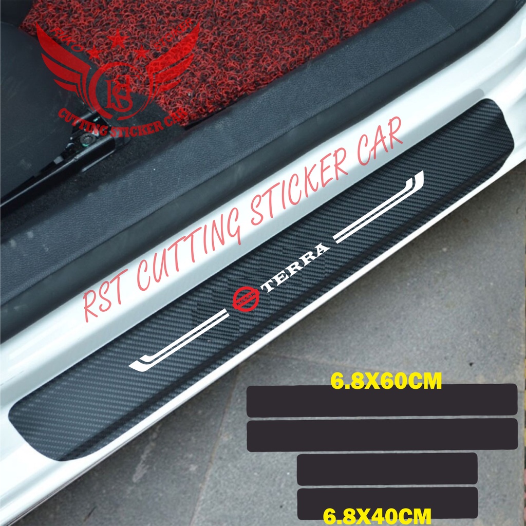 4pecs Car Sticker terra carbon 3D Car Sticker terra nissan evalia juke ...
