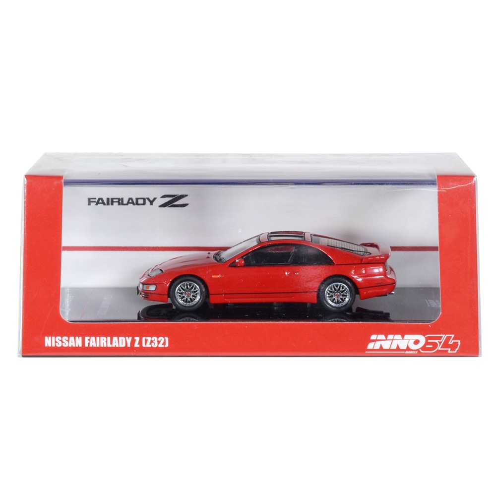 Inno64 IN64-300ZX-AZRE 1/64 NISSAN FAIRLADY Z Z32 AZTEC RED WITH EXTRA ...