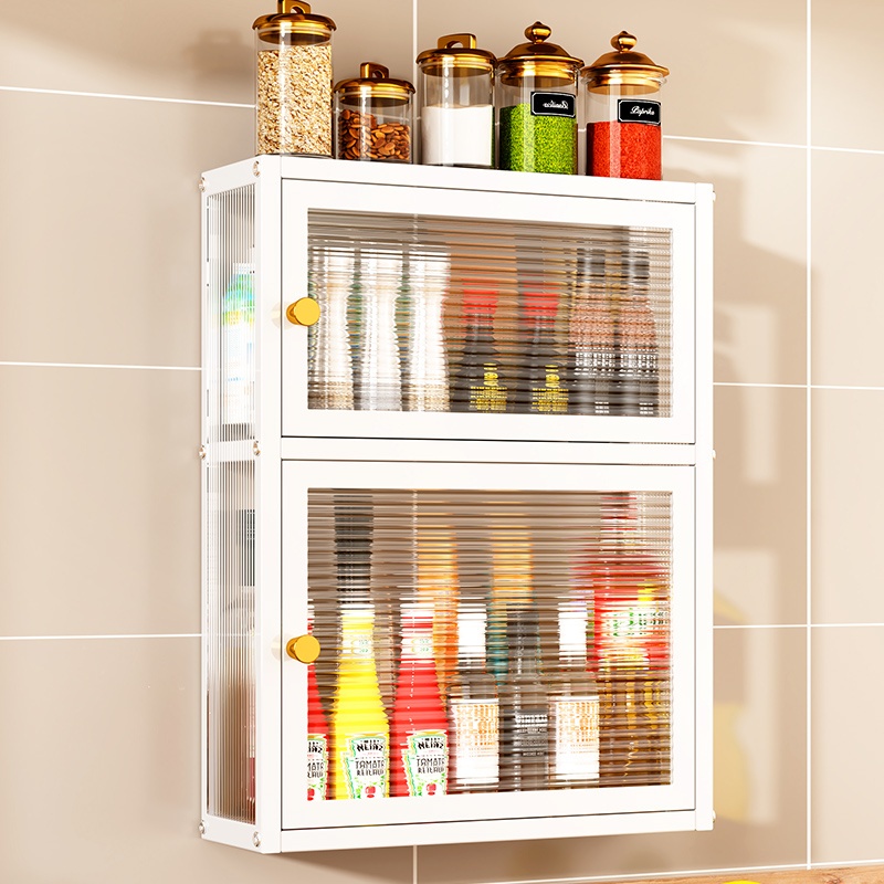 Kitchen storage cabinet Wall cupboard Cupboard organizer Wall-mounted ...