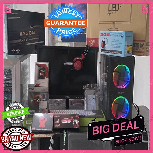 Desktop Computer Set Gaming Desktop Computer Set PC Full Set PC Set ...