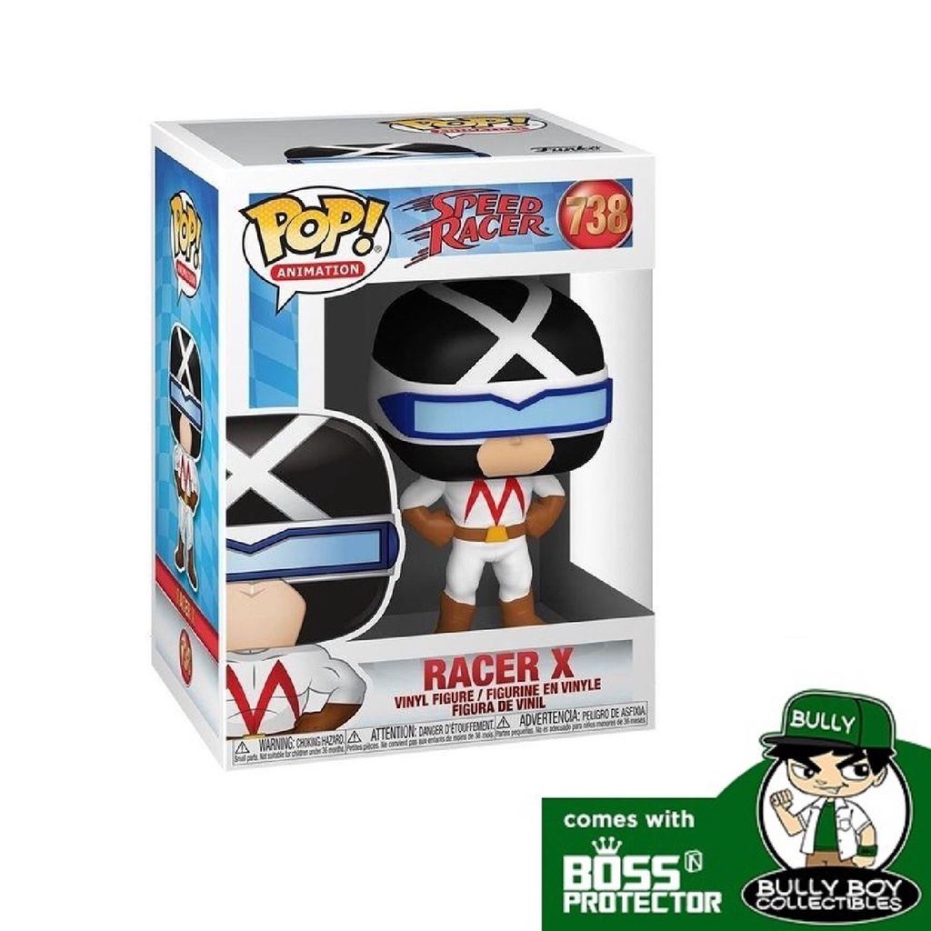 POP! Animation: Speed Racer - Racer X 738 With Boss Protector | Shopee ...