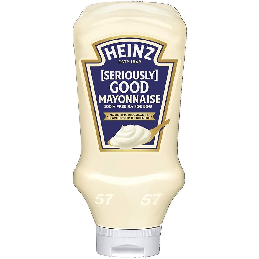Heinz [Seriously] Good Mayonnaise 100% Free Range Eggs (395g) | Shopee ...