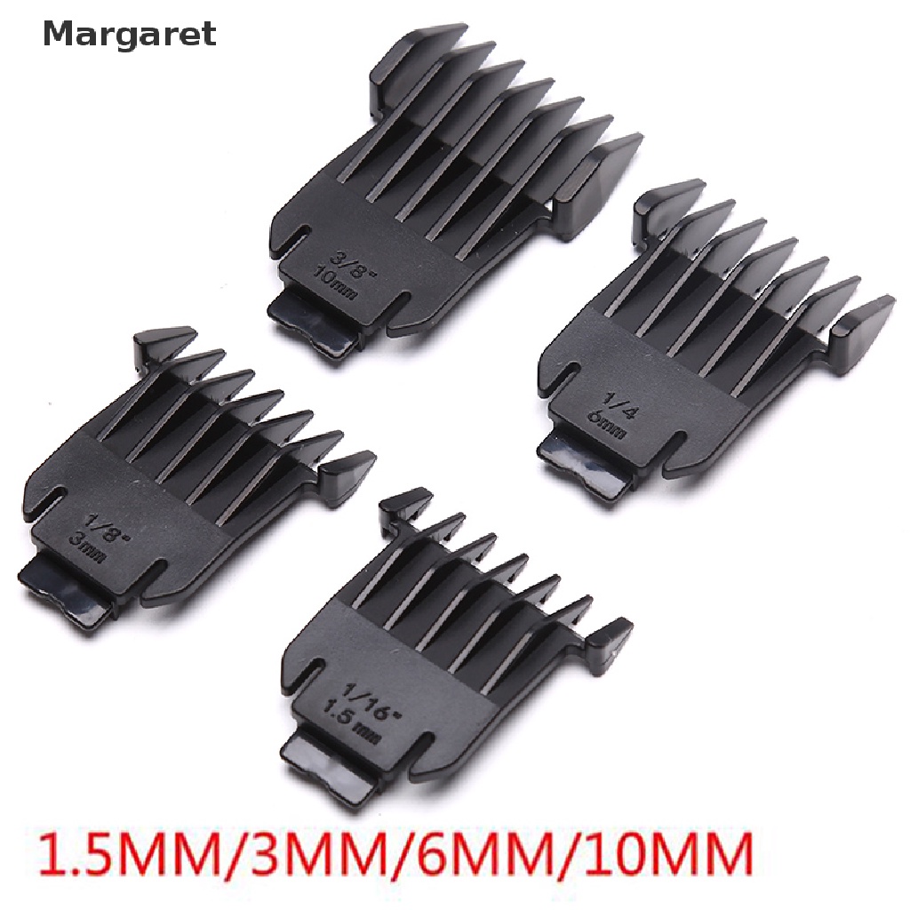 [Margaret] 4PCS T9 Universal Hair Trimmer Clipper Limit Comb Guide ...