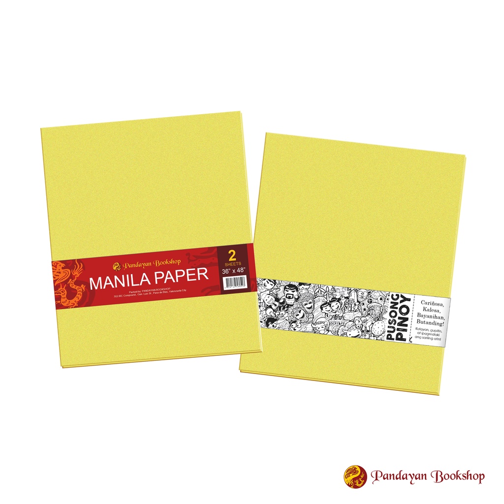Pandayan Manila Paper 2 Sheets 36" X 48" | Shopee Philippines