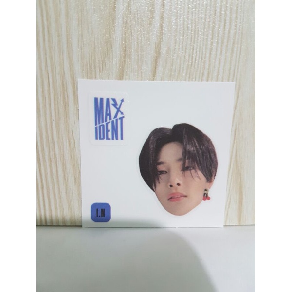Stray Kids I.N Jeongin Maxident Official Face Sticker | Shopee Philippines