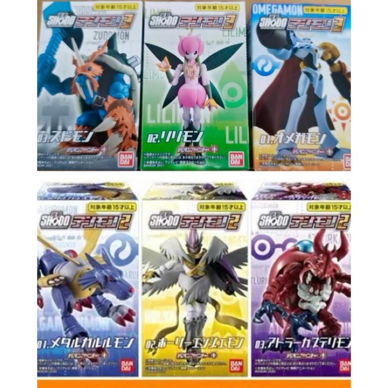 ins [Ready Stock] Candy Toy Palm-Hand Digimon No. 0123 shodo Battle ...