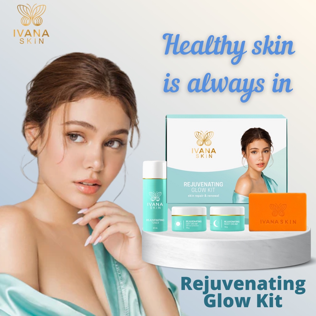 IVANA SKIN | Rejuvenating Set • Lotion • Kojic • Sunscreen • Charcoal ...