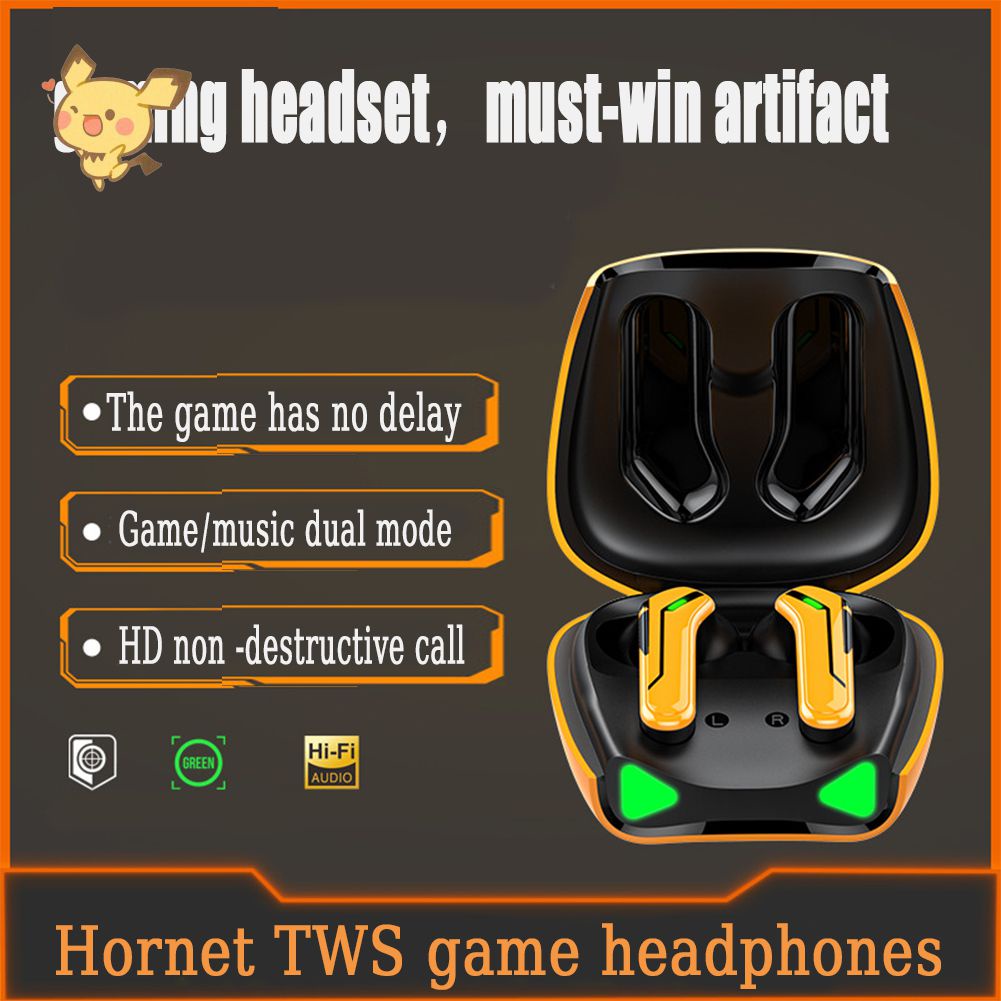 2022 TWS Hornet Pain Earbud Bumblebee Game Car Gaming Headset Headset ...