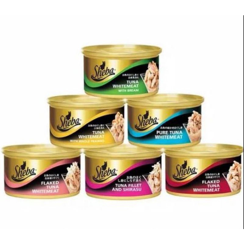 Sheba WETFOOD 85 GR CAN // CAT WET FOOD | Shopee Philippines