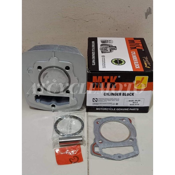 MTK CYLINDER BLOCK SET FOR XR-200 STANDARD SIZE | Shopee Philippines