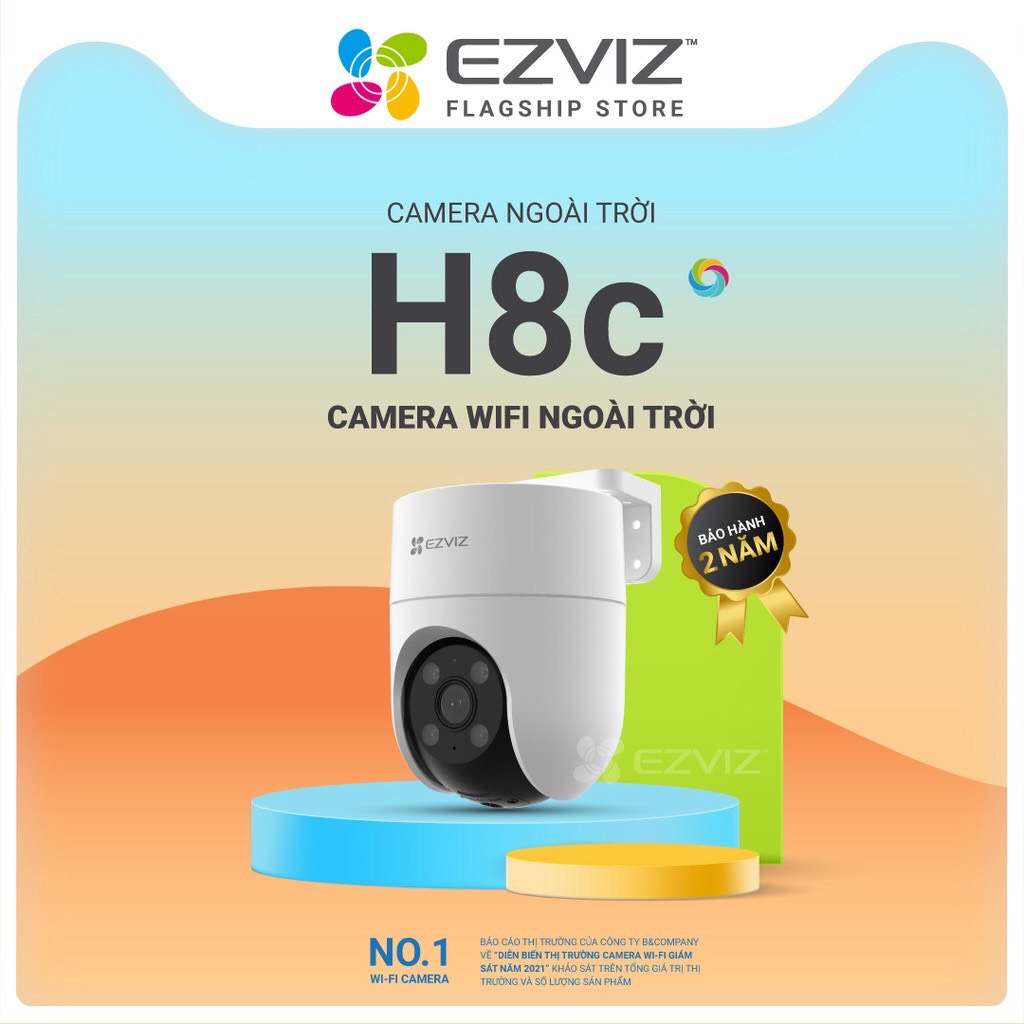 Ezviz C8C -H8C-C6N Full HD 1080P wifi Outdoor Camera Rotates 360 ...