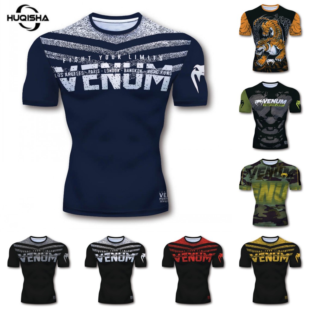 UFC Ultimate Fighting Championship Venom 3D Printed Men Compress T ...