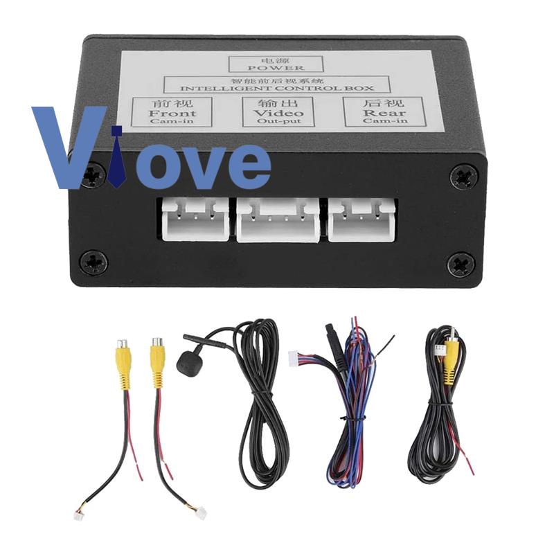 Car Front View Camera Switcher Parking Camera Converter Front Rear View ...